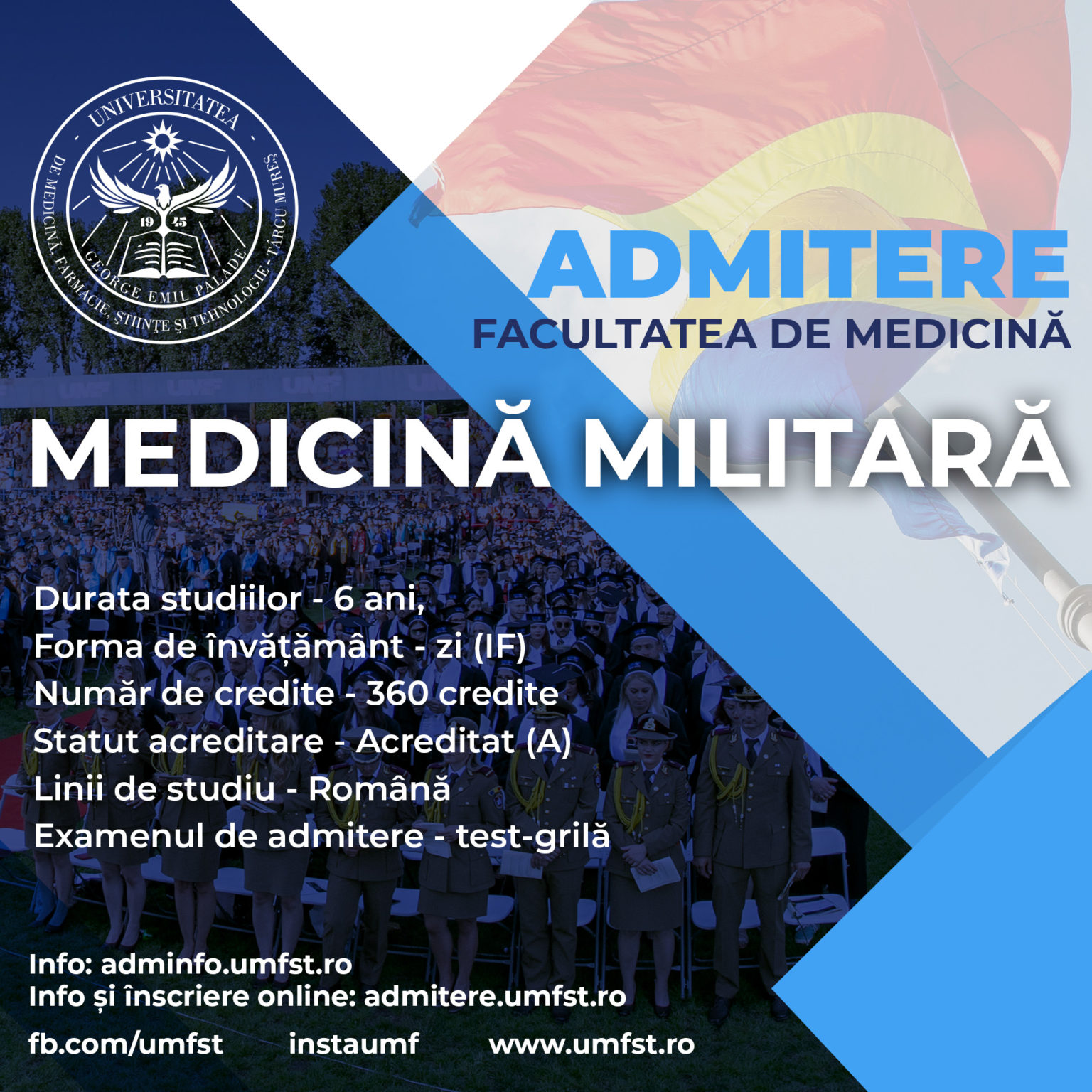 MEDICINĂ – Admitere@UMFST