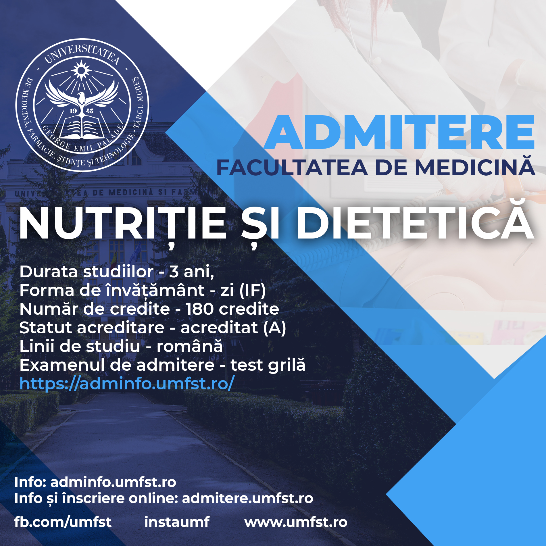 MEDICINĂ – Admitere@UMFST